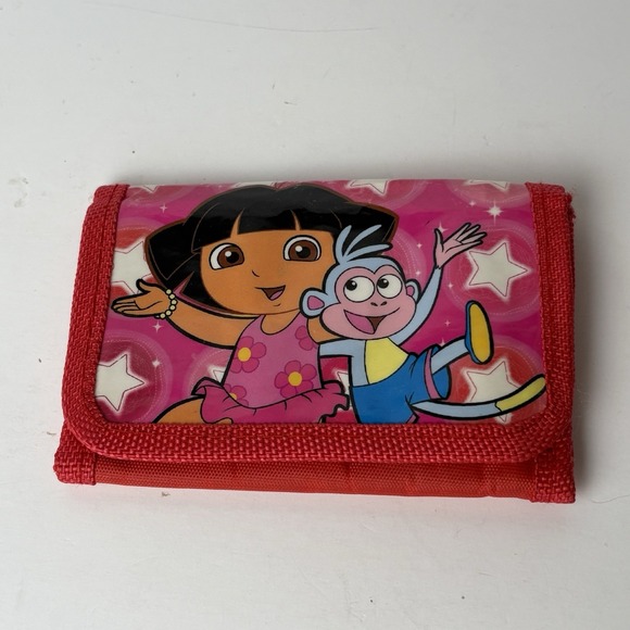 Nickelodeon | Toys | Dora The Explorer Girls Kids Pink Red Trifold ...